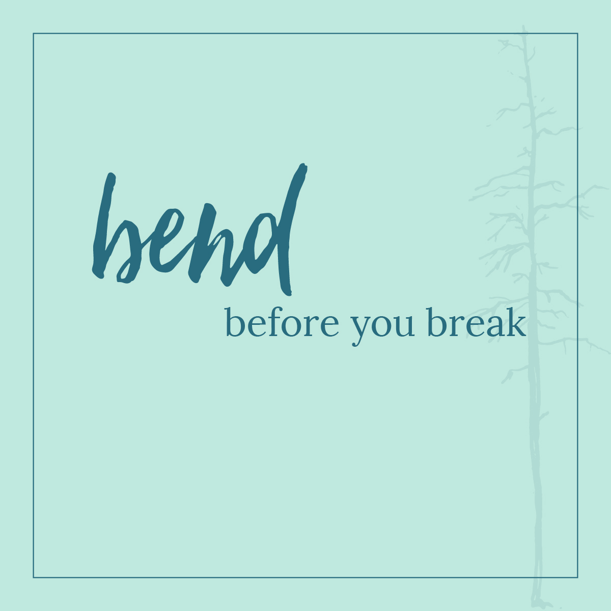 Bend Before You Break - The Childless Life